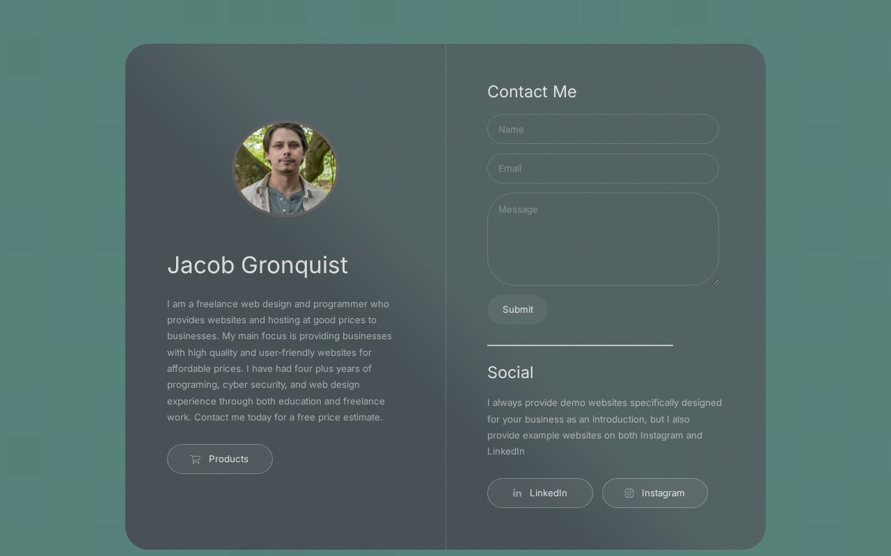 Jacob G | Web Development